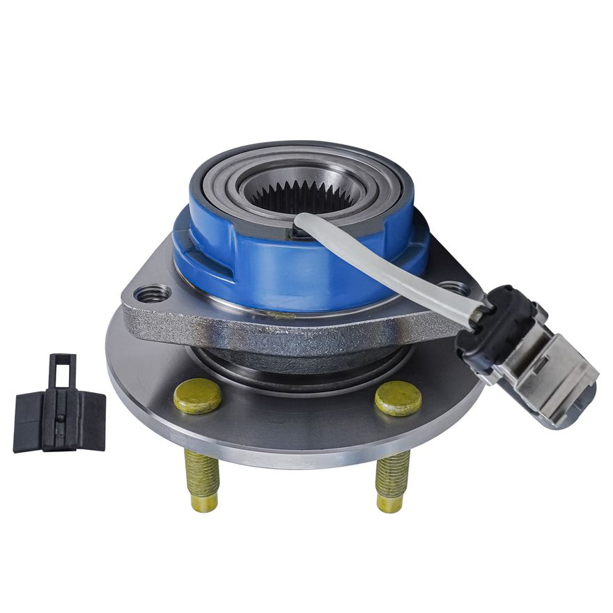 Front Wheel Hub and Bearings (Pair)