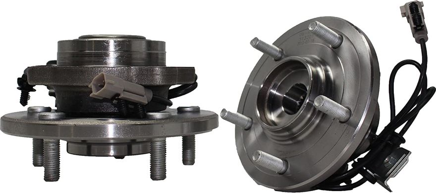 2005 Chrysler Pacifica Front Wheel Hub and Bearings (Pair)