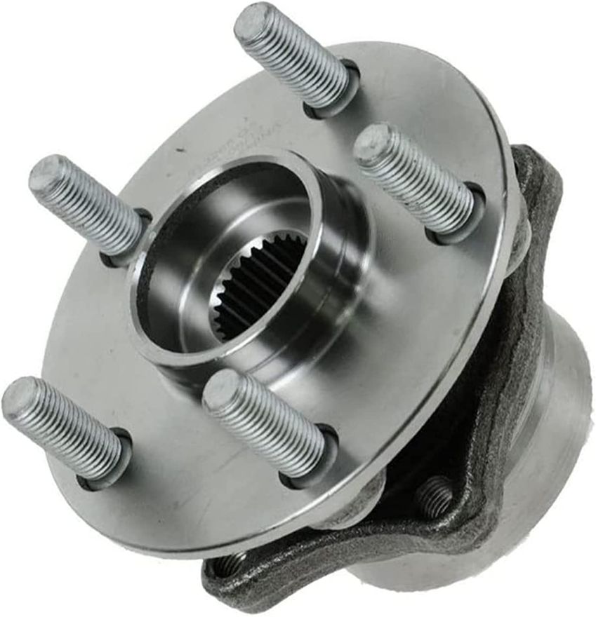 Front Wheel Hub and Bearings (Pair)