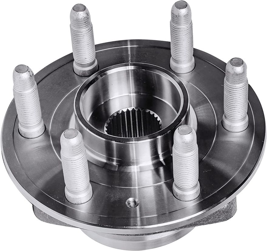 Front Wheel Hub and Bearings (Pair)