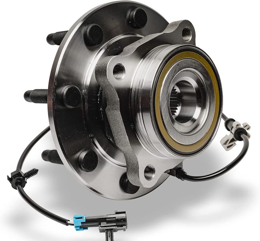 Front Wheel Hub and Bearings (Pair)