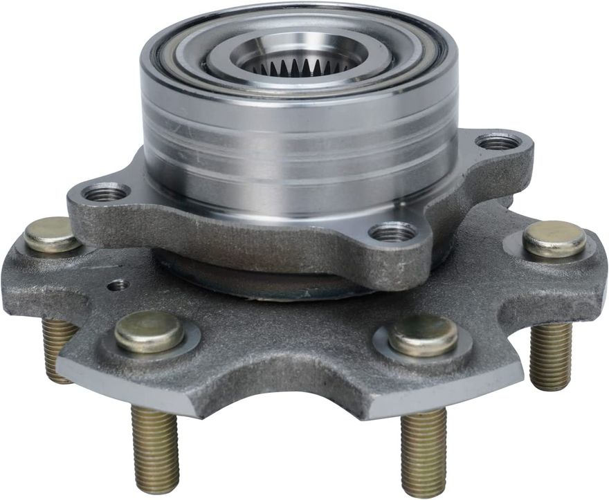 2006 Mitsubishi Montero Front Wheel Hub and Bearings (Pair)