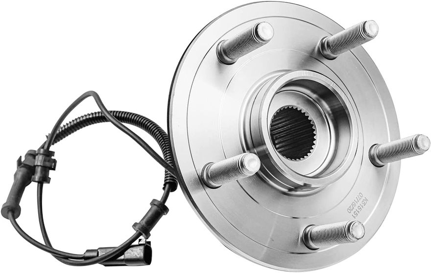 2018 Ram 1500 Front Wheel Hub and Bearings (Pair)