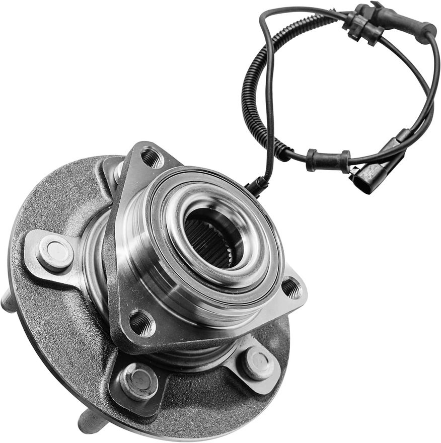 2018 Ram 1500 Front Wheel Hub and Bearings (Pair)
