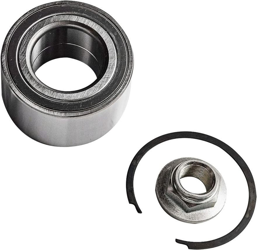 Front Wheel Hub and Bearings (Pair)