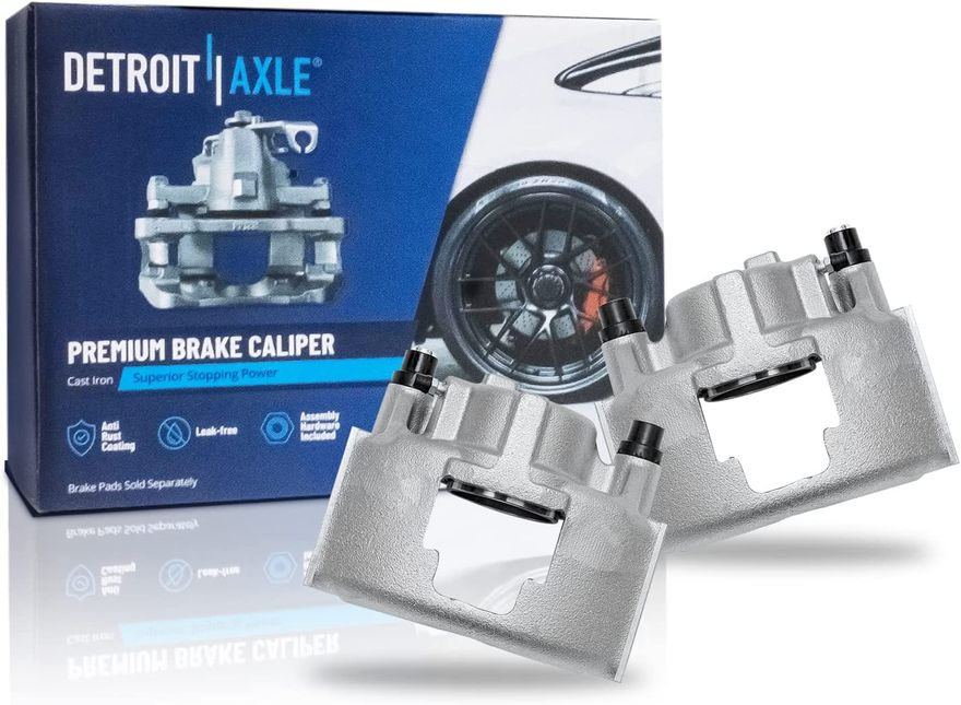 Pair Front Brake Calipers (Brand New)