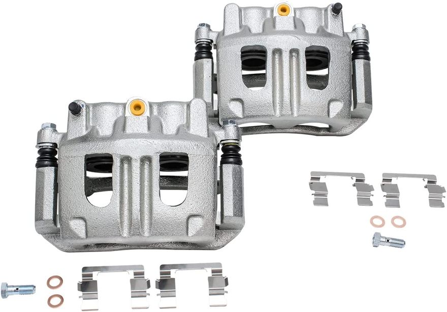 Pair Front Brake Calipers (Brand New)