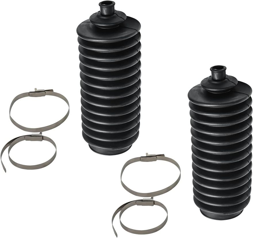 Rack and Pinion Tie Rod Boots (Pair)