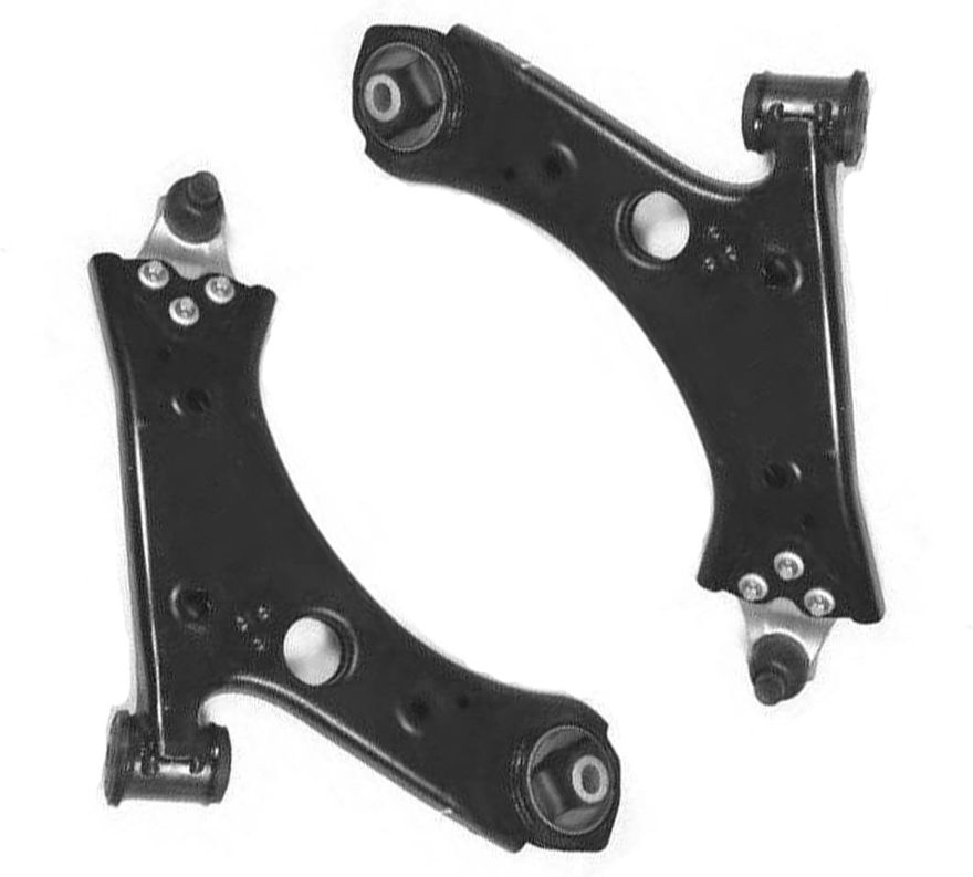 Front Lower Control Arms w/Ball Joints (Pair)