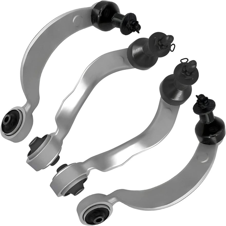 2007 Lexus LS460 4pc Front Upper Forward Rearward Control Arms w/Ball ...