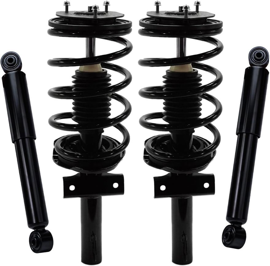 2005 Ford Freestar 4pc Front Struts Rear Shocks Suspension Kit