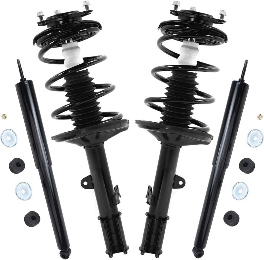 2004 Toyota RAV4 4pc Front Struts Rear Shocks Suspension Kit