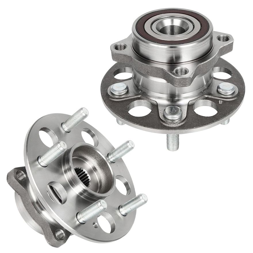 Rear Wheel Hub and Bearings (Pair)