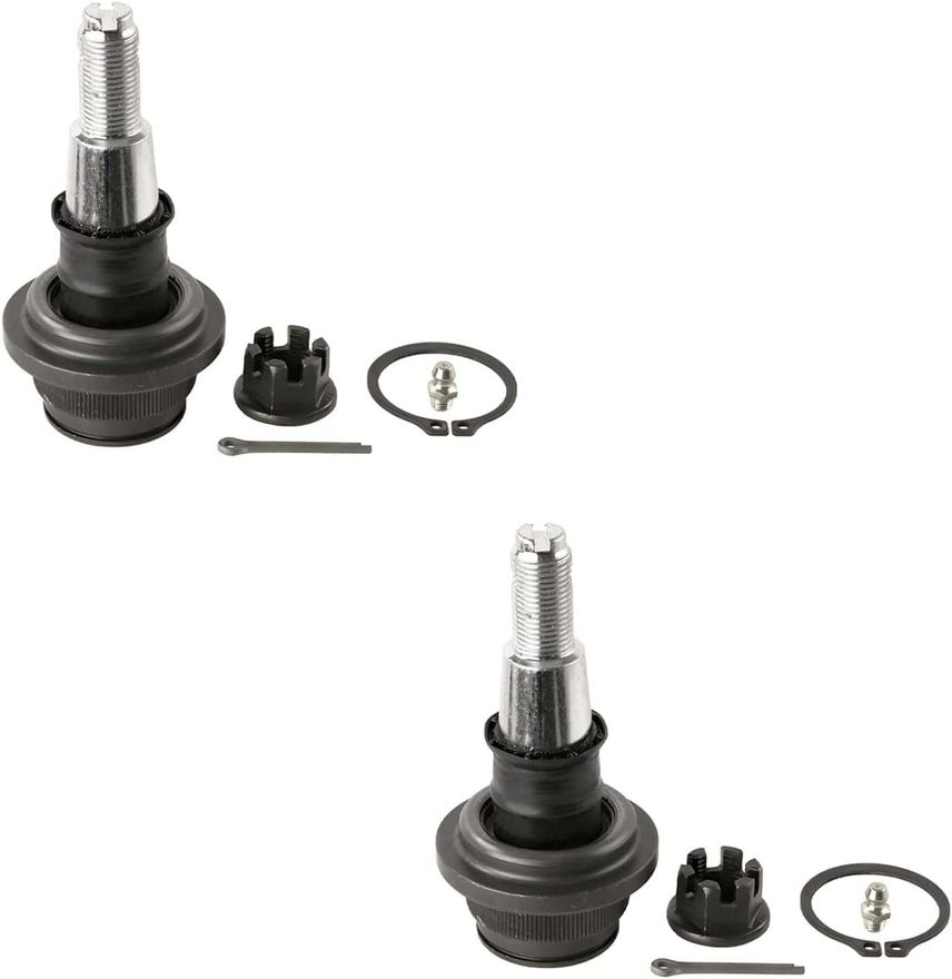 6pc Front Upper Control Arms Sway Bar Links Lower Ball Joints ...