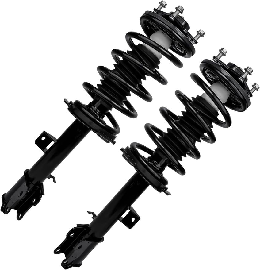 10pc Front Struts Rear Shocks Knuckles And Wheel Hub Bearings
