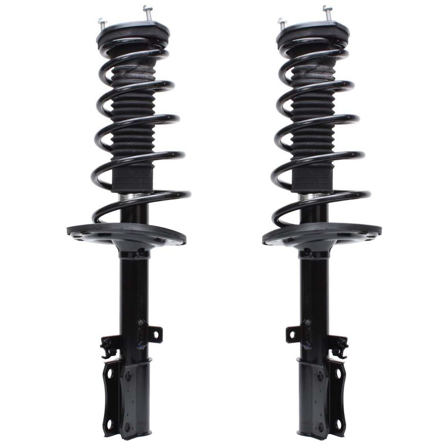 2004 Toyota Solara 10pc Front & Rear Struts Steering Knuckles Sway Bar ...