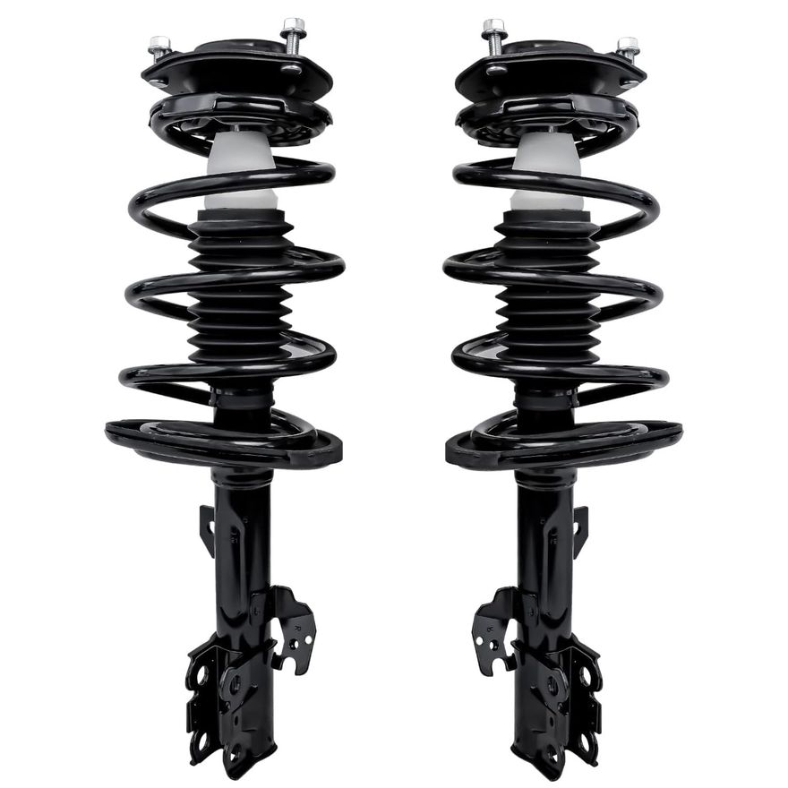 2004 Lexus ES330 10pc Front & Rear Struts Steering Knuckles Sway Bar ...