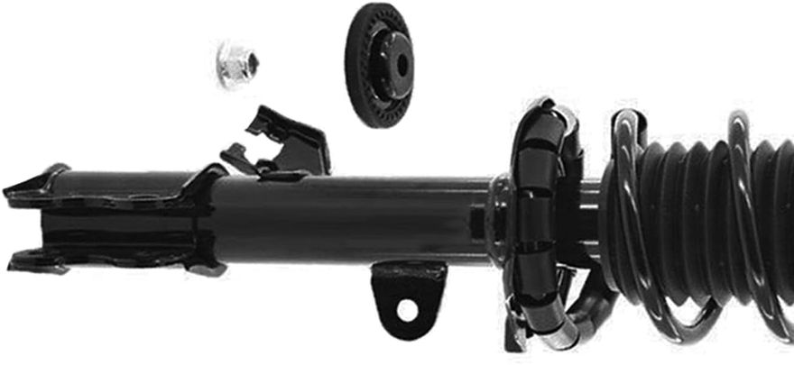 2016 Nissan Versa Note Front Driver Side Strut w/Coil Spring