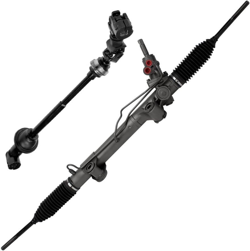 2009 Dodge Nitro Power Steering Rack and Pinion Lower Intermediate ...