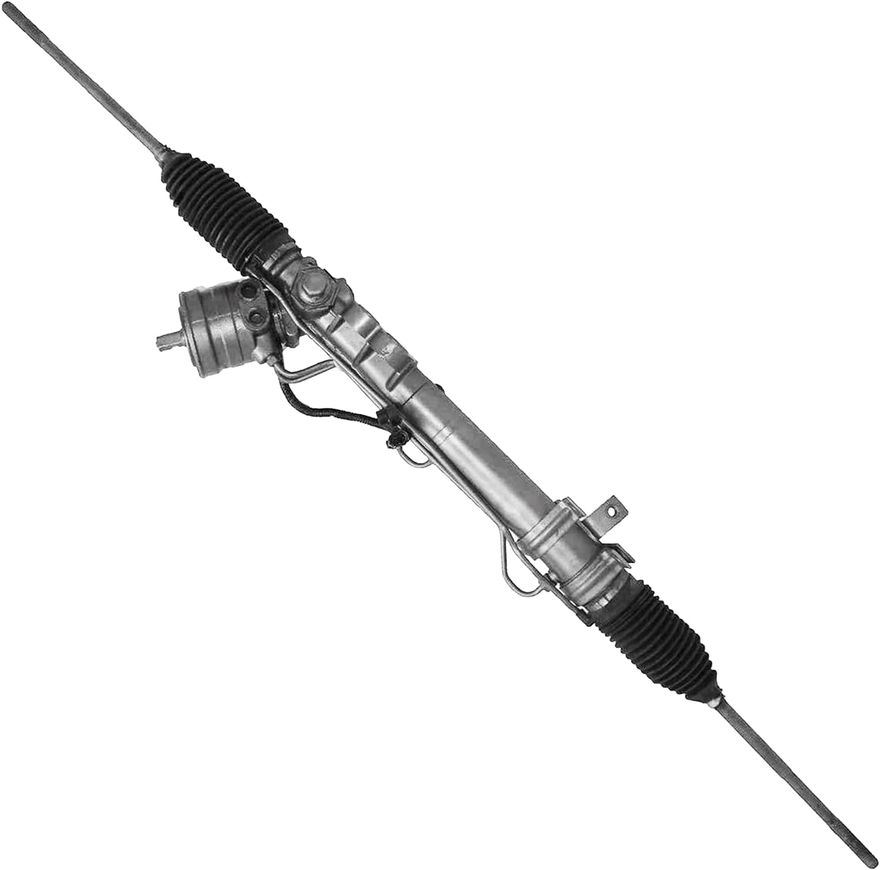 Front Power Steering Rack and Pinion Outer Tie Rods Suspension Kit